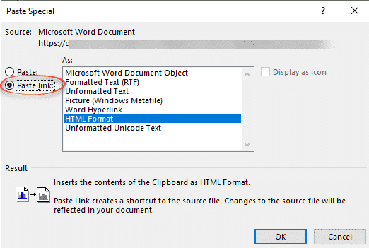 All your Paste choices in Microsoft Word - Office Watch